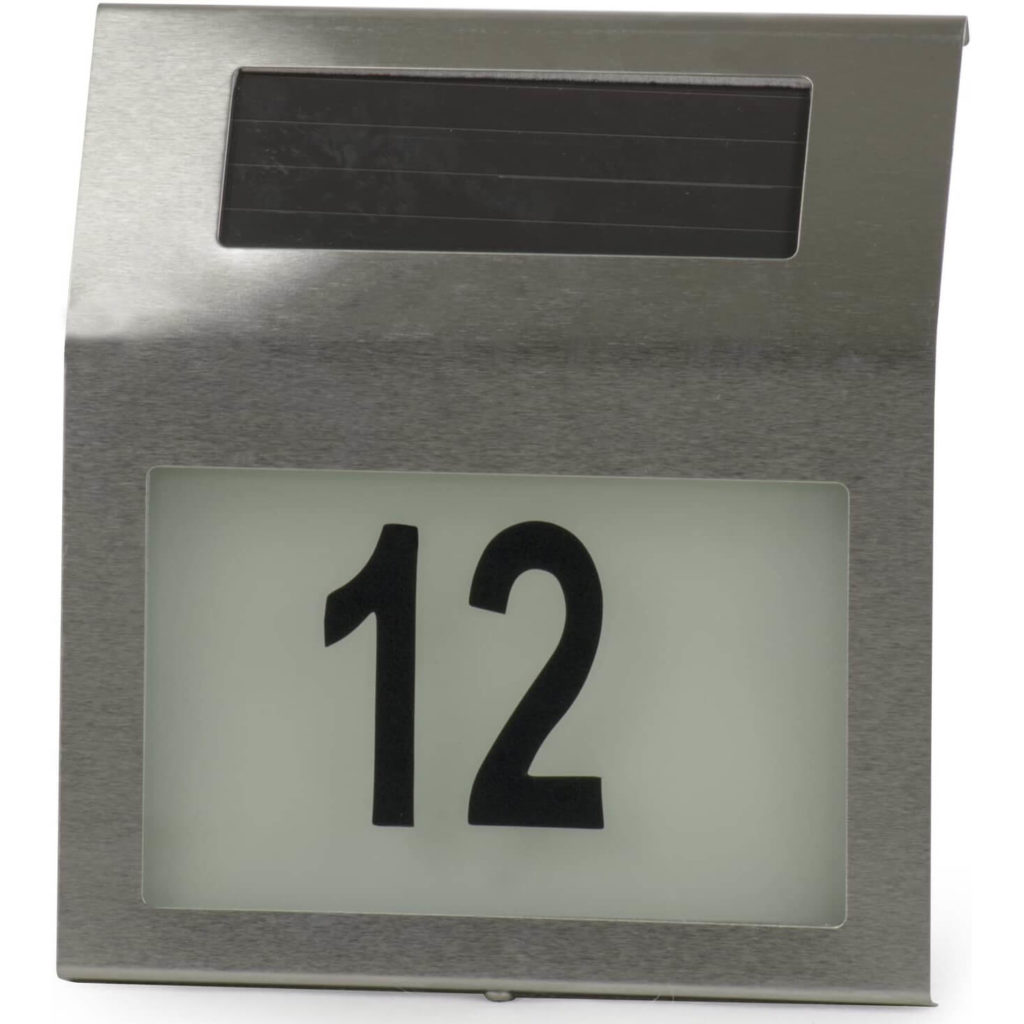 Best Solar Door Numbers for 2025 - Illuminated Door Numbers with Solar ...