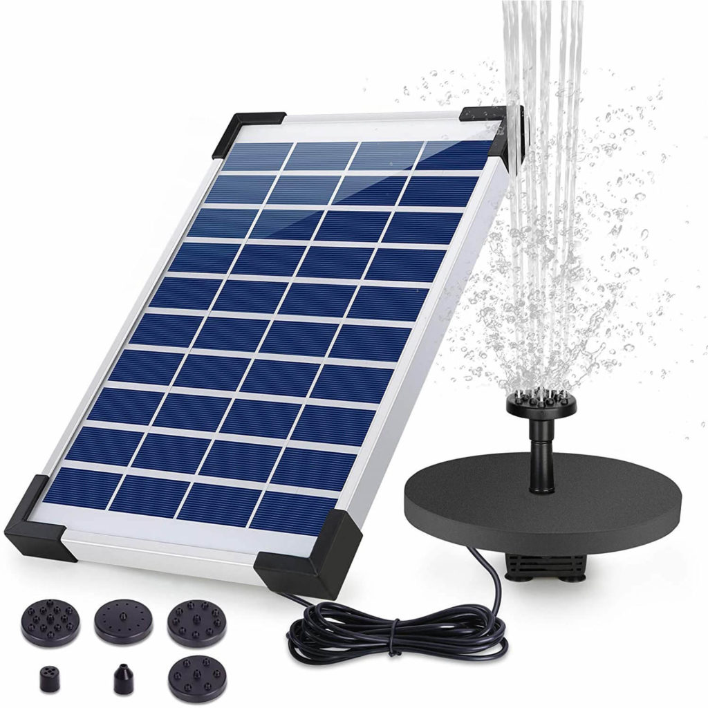 Best Solar Fountains for 2024 - Fountains Powered by Clean and ...