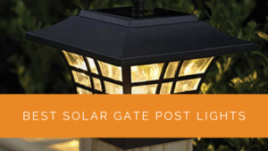 Best Solar Gate Post Lights for 2024 - Post Lights for Gates Powered by ...