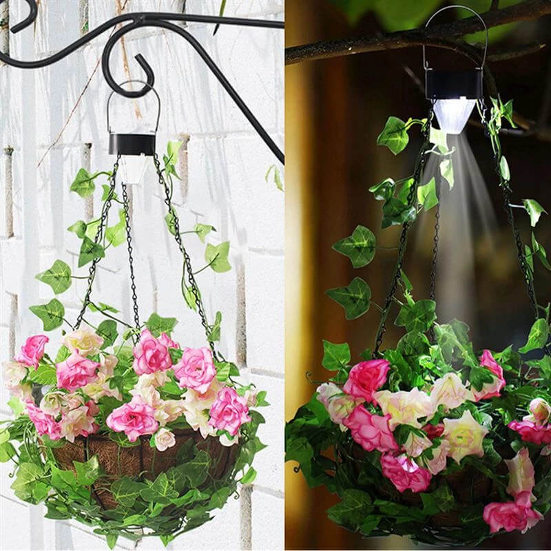 Best Solar Hanging Basket Lights for 2024 - Hanging Basket Lights for ...